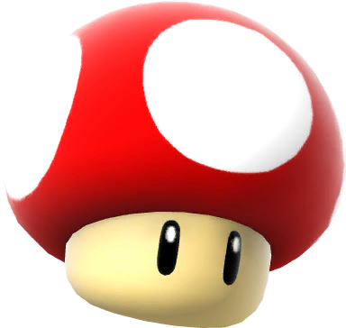 Download 8 Bit Mario Super Mushroom - Super Smash Bros Mushroom PNG ...