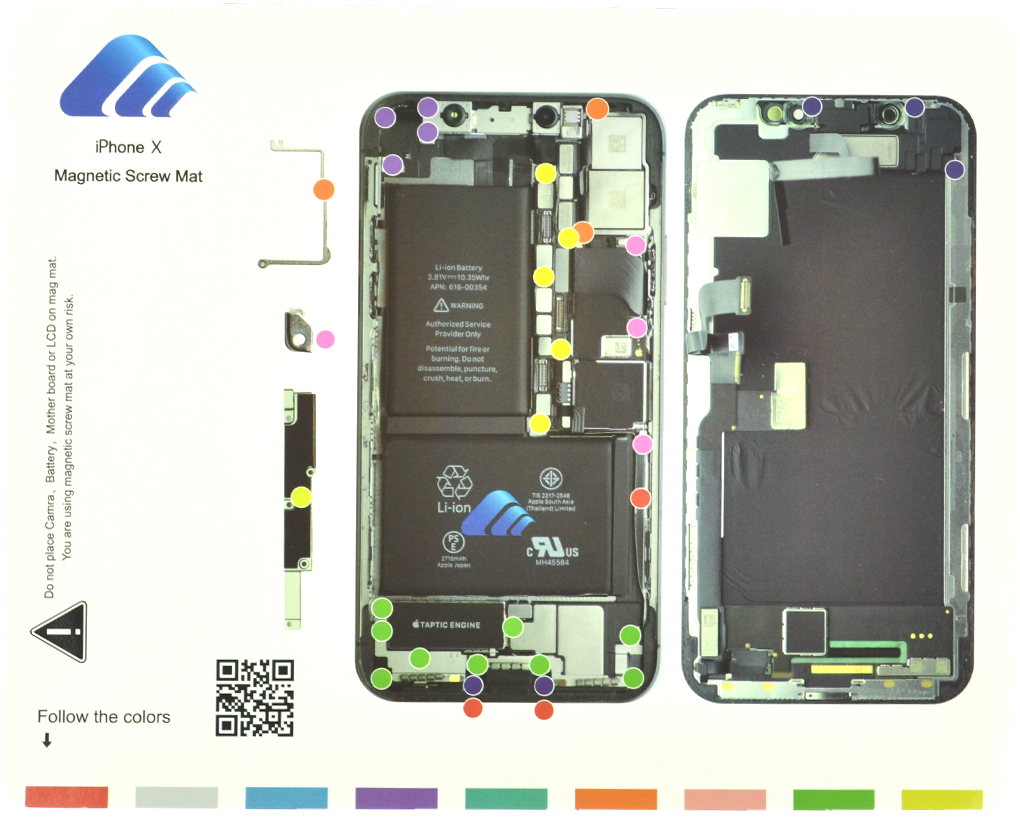Download Rollover Image To Zoom - Magnetic Screw Mat Iphone 7 PNG Image ...