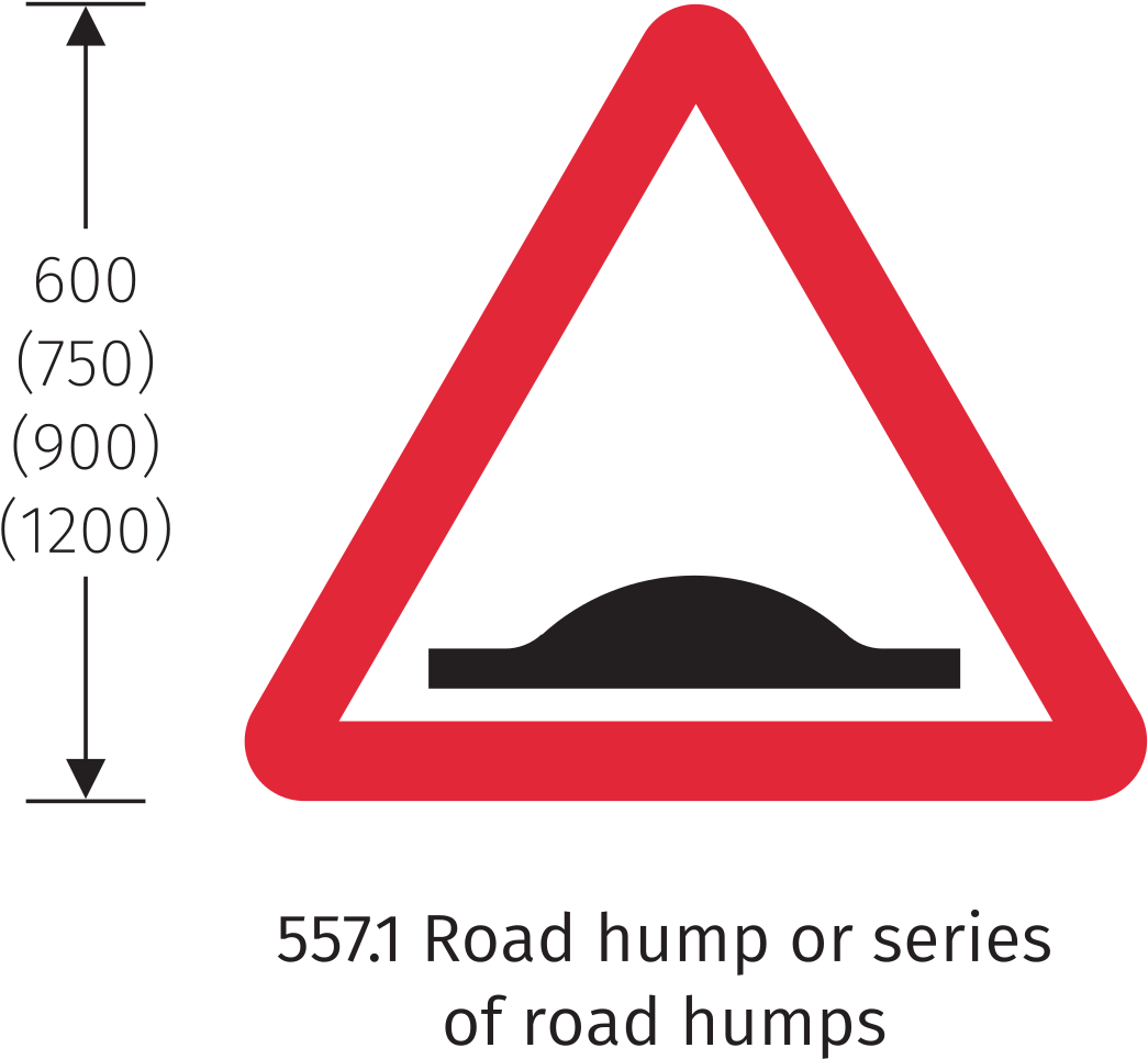 Download Traffic Signs Manual Chapter 4 Diagram - Speed Bumps Ahead ...