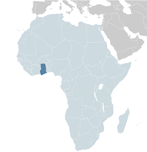 Ghana - Map - Free Transparent PNG Download - PNGkey
