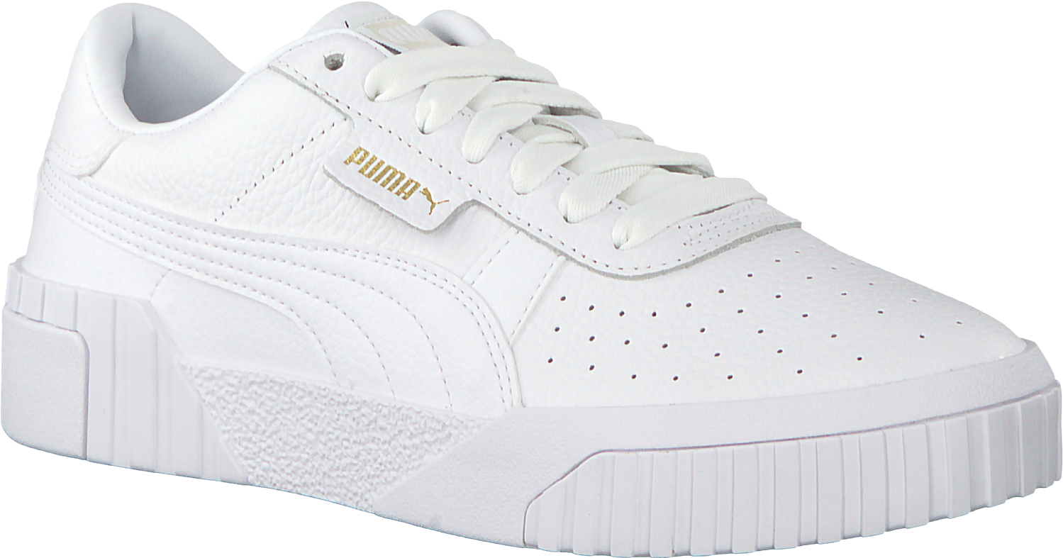 Download White Puma Sneakers Cali - Witte Puma Schoenen PNG Image with ...