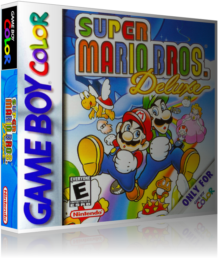 Download Gameboy Colour Supermario Bros Deluxe 2 Retro Game - Super ...