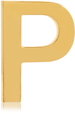 Download Letter P - Golden Letter P Png PNG Image with No Background ...