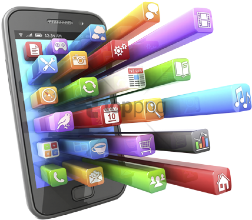 Download Free Png Cell Phone Apps Png Image With Transparent ...