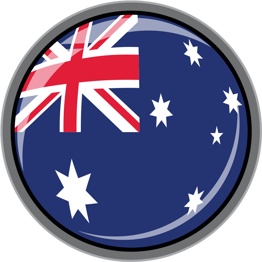 Australia Flag Round - Free Transparent PNG Download - PNGkey