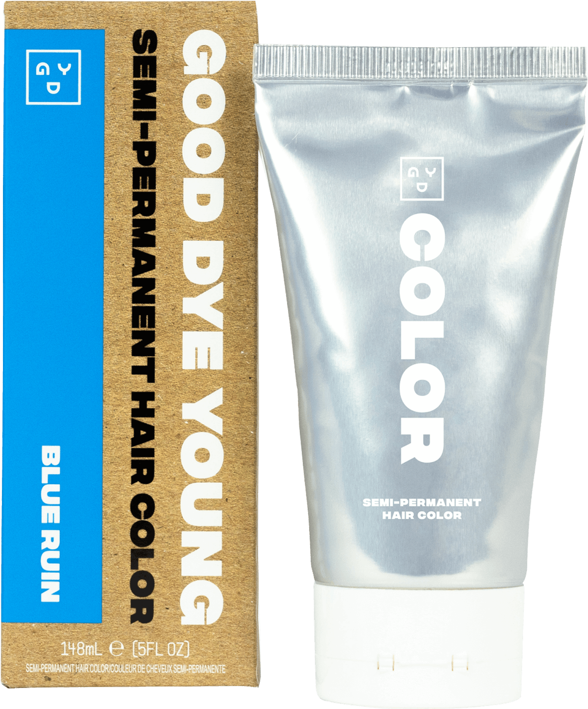 Good Dye Young Blue Ruin Semi Permanent Hair Color - Cosmetics - Free ...