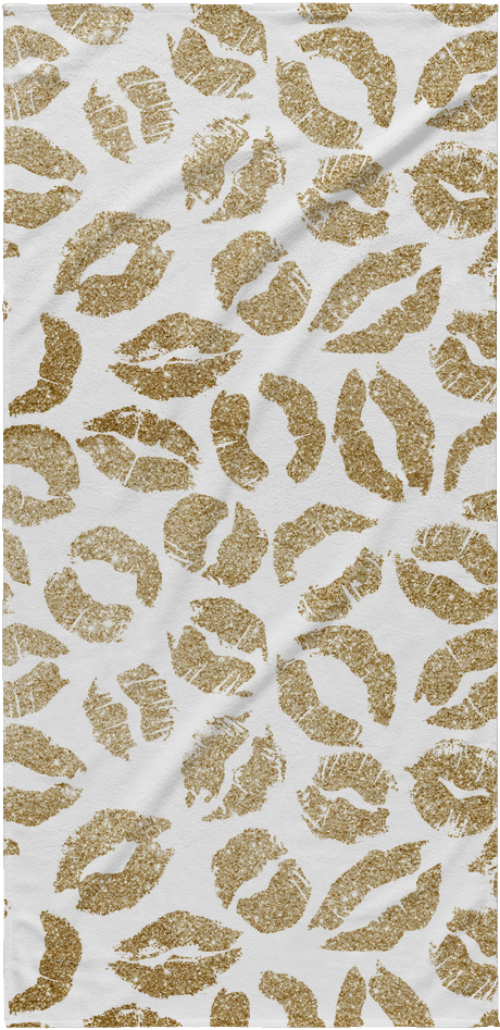 Gold Glitter Lips Wallpaper | Lipstutorial.org