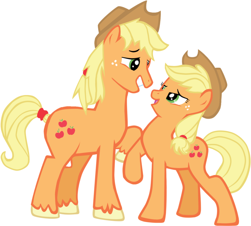Download My Little Pony Applejack And Aj PNG Image with No Background ...