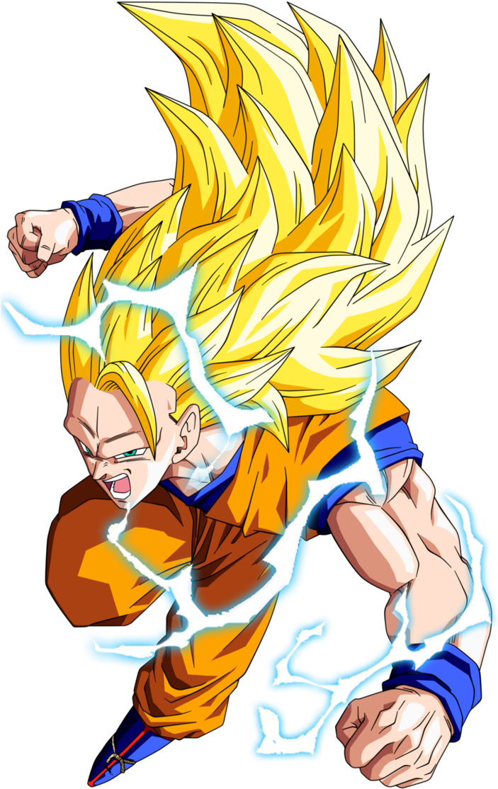 Download Dragon Ball Goku Ssj3 PNG Image with No Background - PNGkey.com