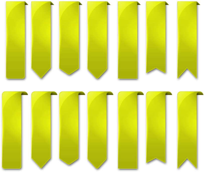 Yellow Banner Png - Parallel - Free Transparent PNG Download - PNGkey