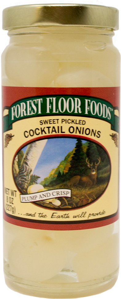 Download Forest Floor Sweet Cocktail Onions - Bottle PNG Image with No ...