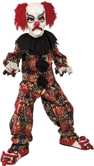 Bring Fear Not Laughs In The Child Scary Clown Halloween - Creepy Clown ...