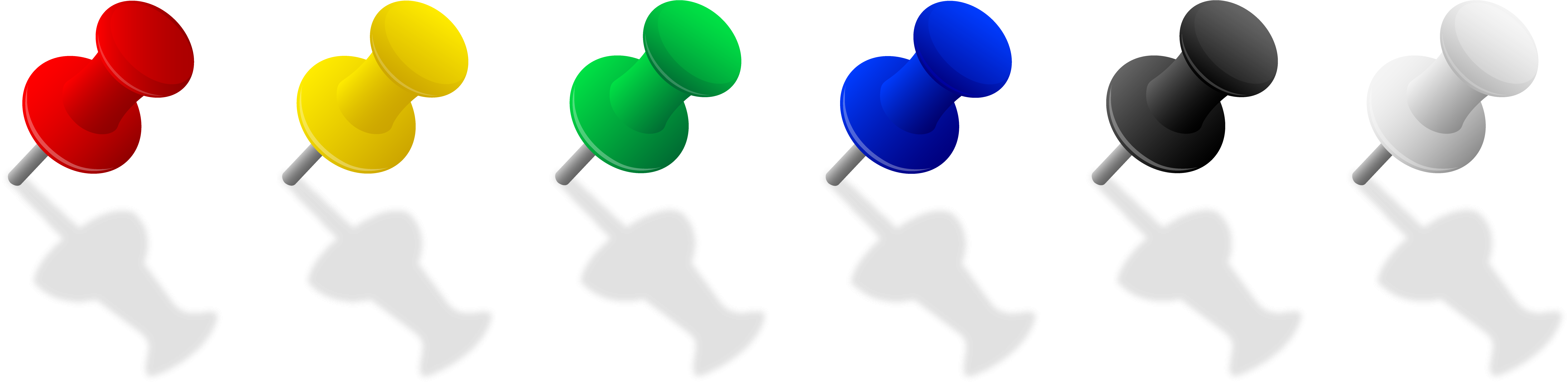 Push Pin Paper Png Vector Freeuse Stock - Thumbtacks Clipart - Free ...