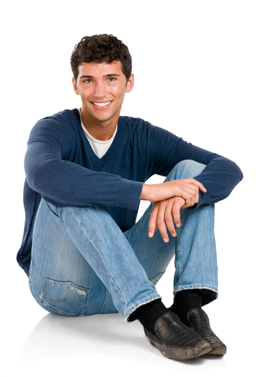 Download Person Sitting On Floor Png Clip Art Free Library - Man ...