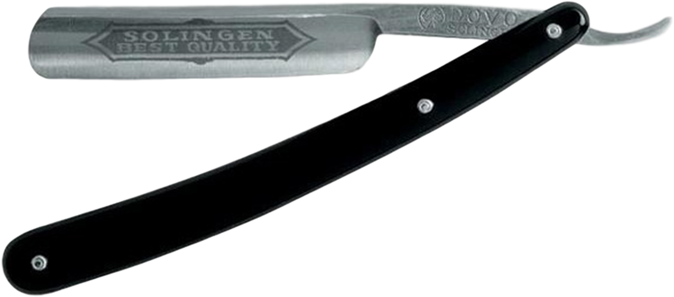 Download Dobo Classic Straight Razor Black Handle - Dovo Solingen 5 8 ...
