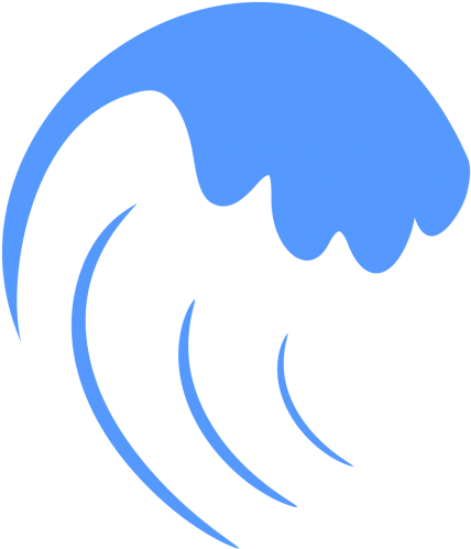 Waves Ocean Surfing Image Vector - Sea Wave Logo Png - Free Transparent ...