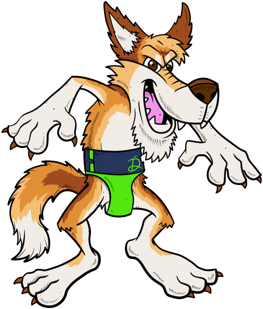 Wolf Diaper 2 Small - Wolf - Free Transparent PNG Download - PNGkey