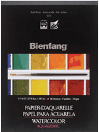 Download Speedball Paper Watercolor 11x15 140lb 15shts - Bienfang ...