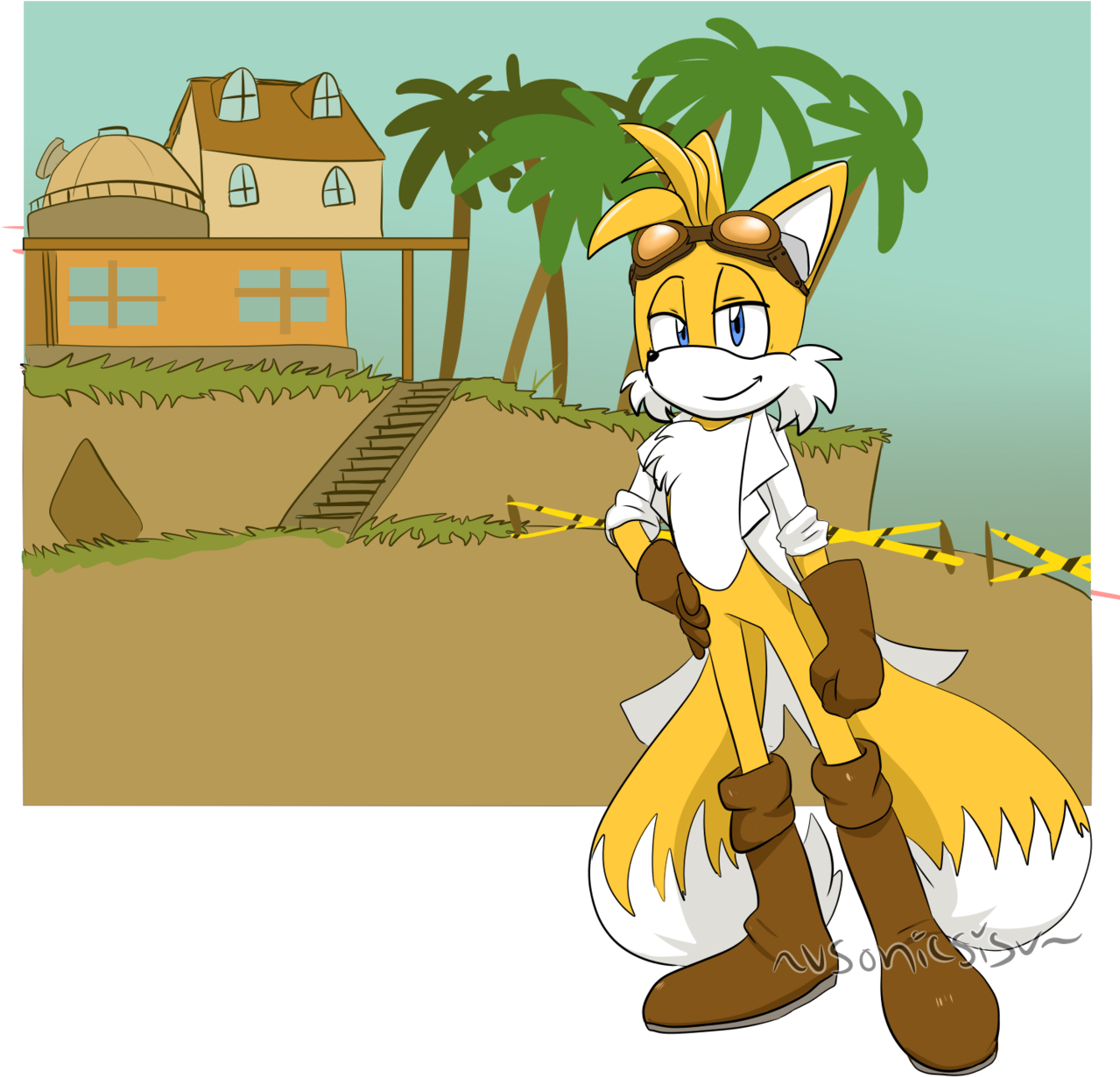 Download Talking About Future Parents - Miles Tails Prower Future PNG ...