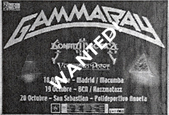 Download 2001 No World Order Tour 2001 Spain Poster - Poster PNG Image ...