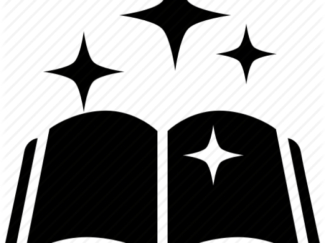 Download Magic Clipart Book Opened - Spellbook Logo PNG Image with No ...