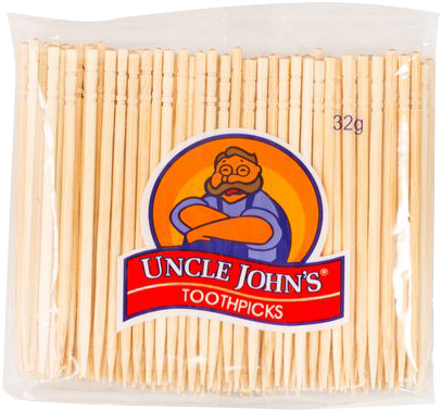 Uncle Johns Toothpick - Uncle John's Logo Toothpick - Free Transparent ...