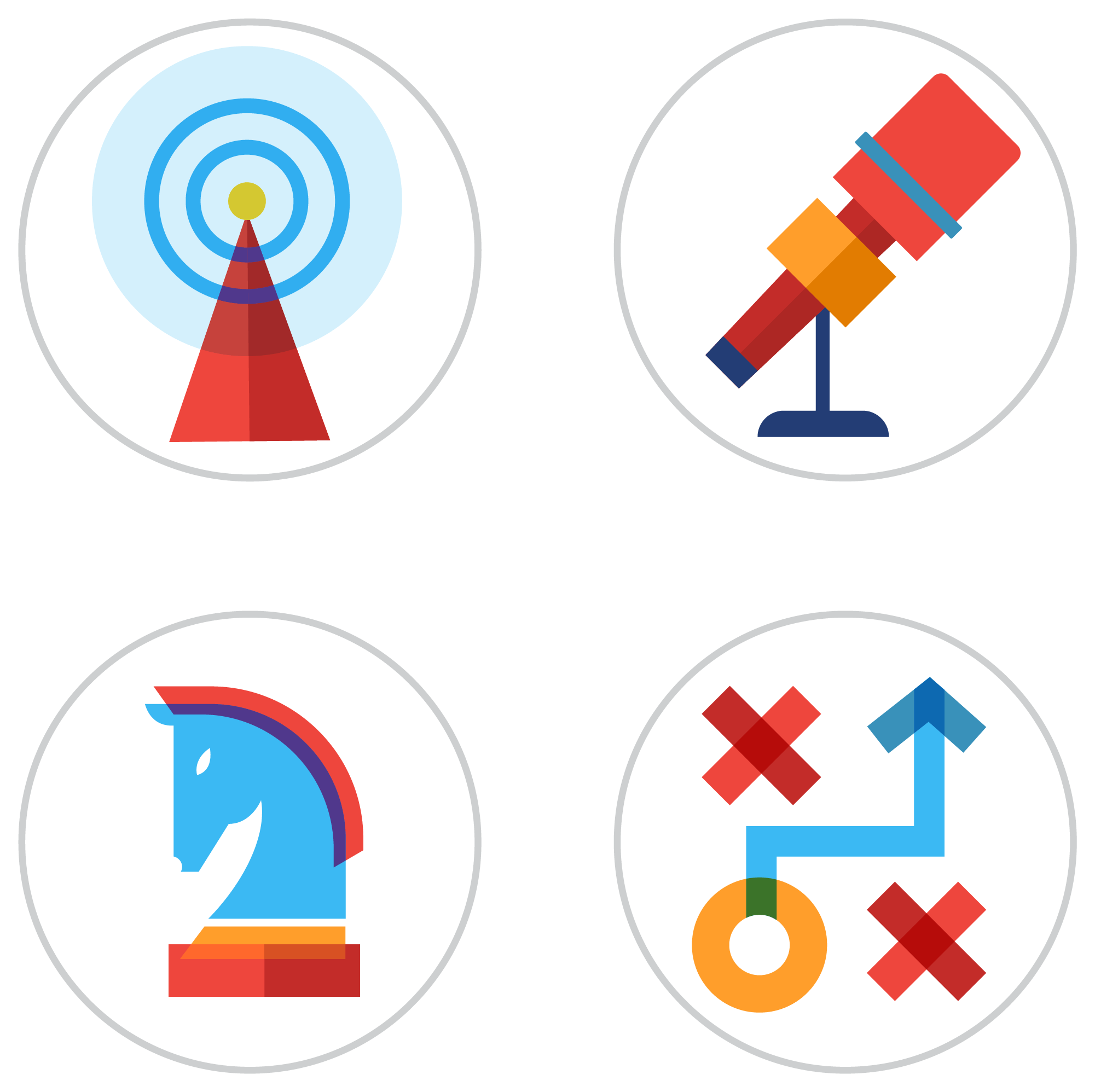 Custom Icons Match The Transparent Illustration Style - Circle - Free ...