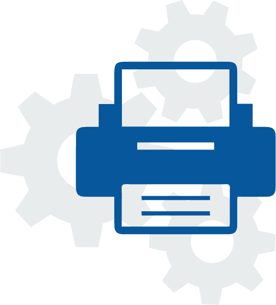 Download Manage Print Services - Windows 10 Printer Icon PNG Image with ...