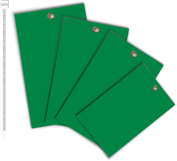 Download Green Write-on Vinyl Tag - Art Paper PNG Image with No ...