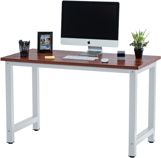 Fineboard Stylish Home Office Computer Desk Writing - Transparent ...