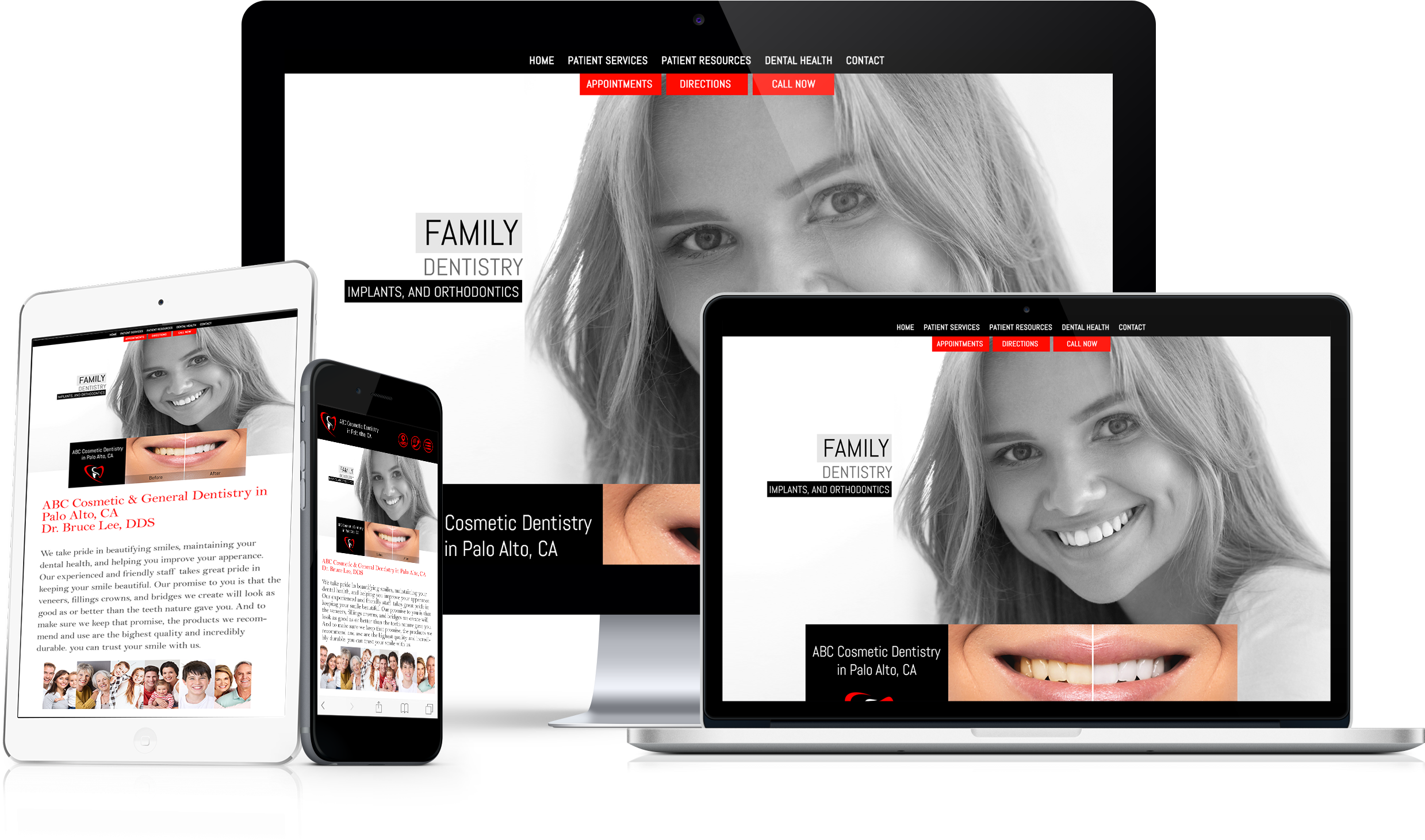 Download Website Design For Medical Doctors Example - Feature Phone PNG ...