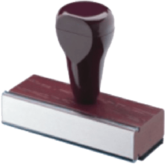 Download 3 In Logo Rubber Stamp - Wooden Rubber Stamp Handles PNG Image ...