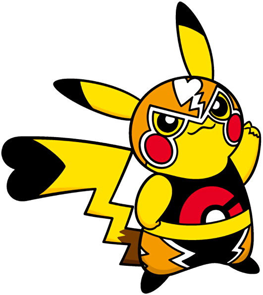 Download Pikachu Libre PNG Image with No Background - PNGkey.com
