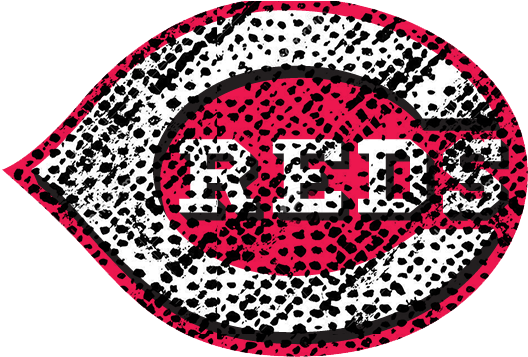 Download Cincinnati Reds 2007-pres Wordmark Logo Distressed - Circle ...