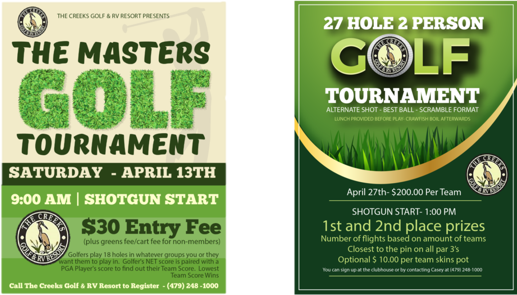 Download Sign Up Today By Calling Casey At The Creeks Golf & - Flyer ...