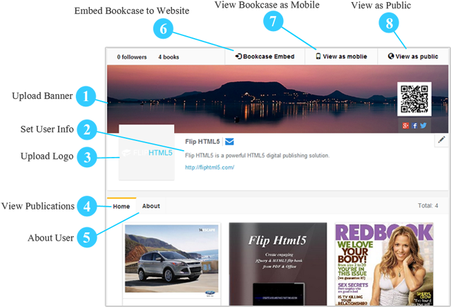 Download Flip Html5 Online Conversion Homepage Rh Fliphtml5 - Web Page PNG Image with No ...