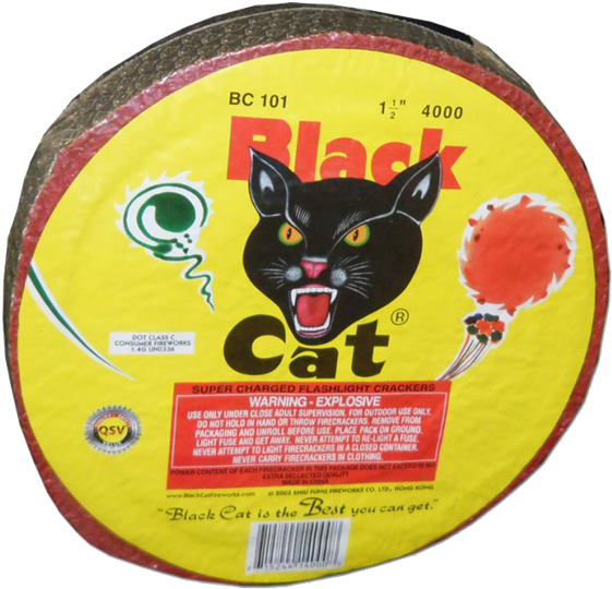 Download Black Cat Firecrackers Canada PNG Image with No Background ...