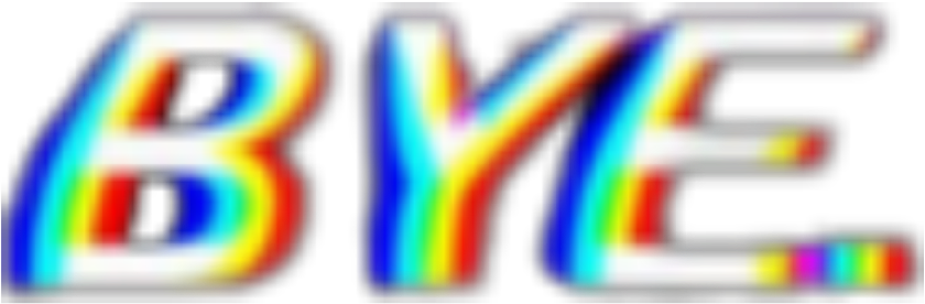 Download Bye Vaporwave Aesthetic Glitch - Graphic Design PNG Image with ...