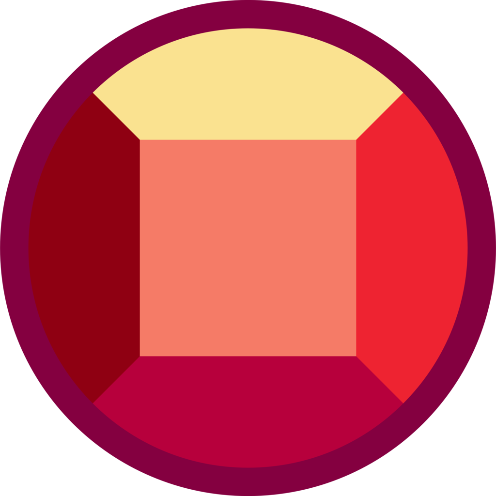 Download 1024 X 1024 5 - Steven Universe Ruby Gemstone PNG Image with ...