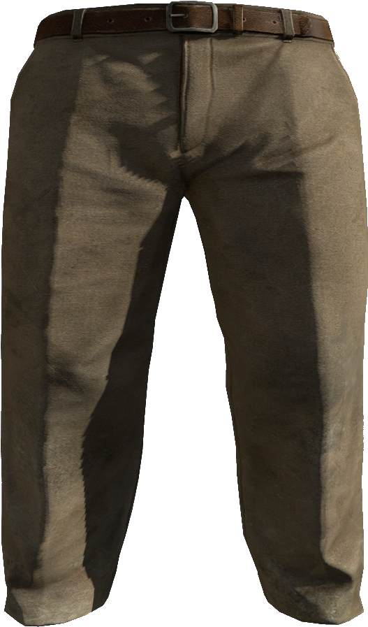 Download Beige Slacks Pants Model - Pocket PNG Image with No Background ...