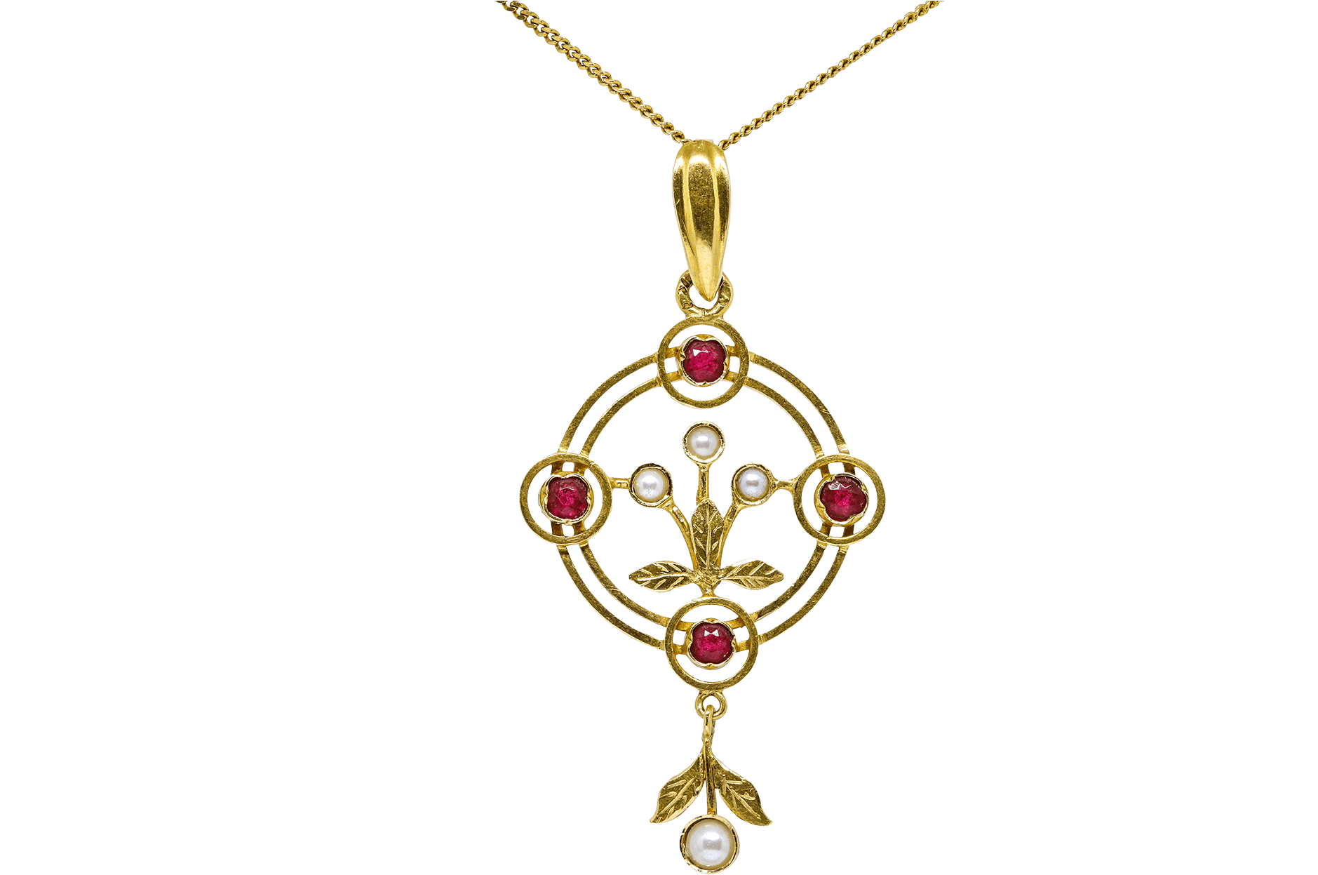 Download Ruby Pearl Pendant - Locket PNG Image with No Background ...