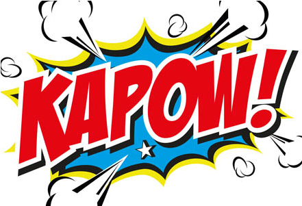 Download Kapow - Graphic Design PNG Image with No Background - PNGkey.com
