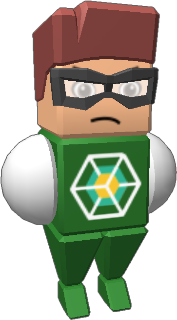 Download The Mingler Version Of Green Lantern - Cartoon PNG Image with ...