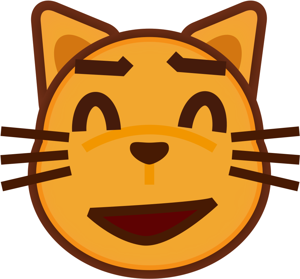 Download Phantom Open Emoji 1f63c - Cat Love Emoji Png PNG Image with ...