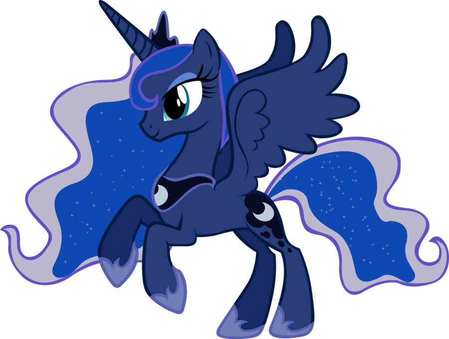 Download Lunaa - Luna Mlp Vector PNG Image with No Background - PNGkey.com