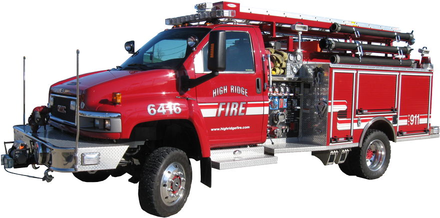 Download Rescue Truck / Cafs Mini Pumper - Fire Apparatus PNG Image ...