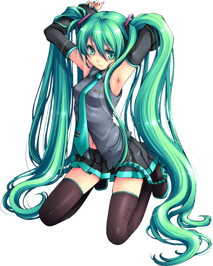 Download Miku Hatsune Render Photo Hatsunemiku00 - Anime PNG Image with ...