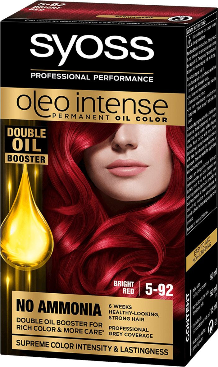 Syoss Com Color Oleo Intense 5 92 Bright Red - Syoss Canas - Free ...
