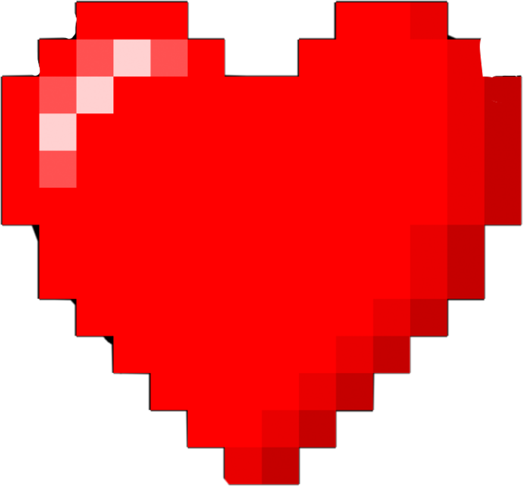 #8bit #heart #undertale #freetoedit - 8 Bit Love Heart - Free ...