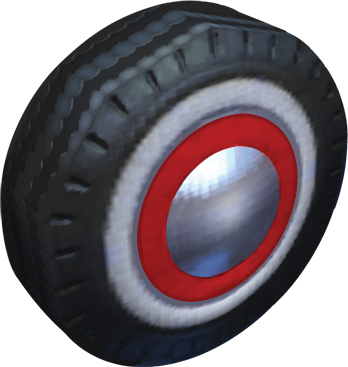 Download Mk7 Slim - Roller Tires Mario Kart 8 PNG Image with No ...